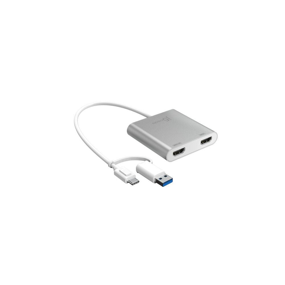 j5create JCA365 USB-C To Dual HDMI Multi-Monitor Adapter j5create JCA365 USB-C To Dual HDMI Multi-Monitor Adapter