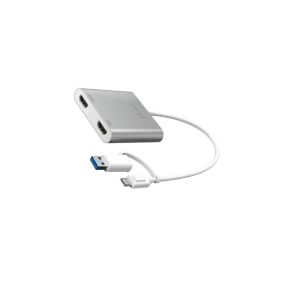 j5create JCA365 USB-C To Dual HDMI Multi-Monitor Adapter j5create JCA365 USB-C To Dual HDMI Multi-Monitor Adapter