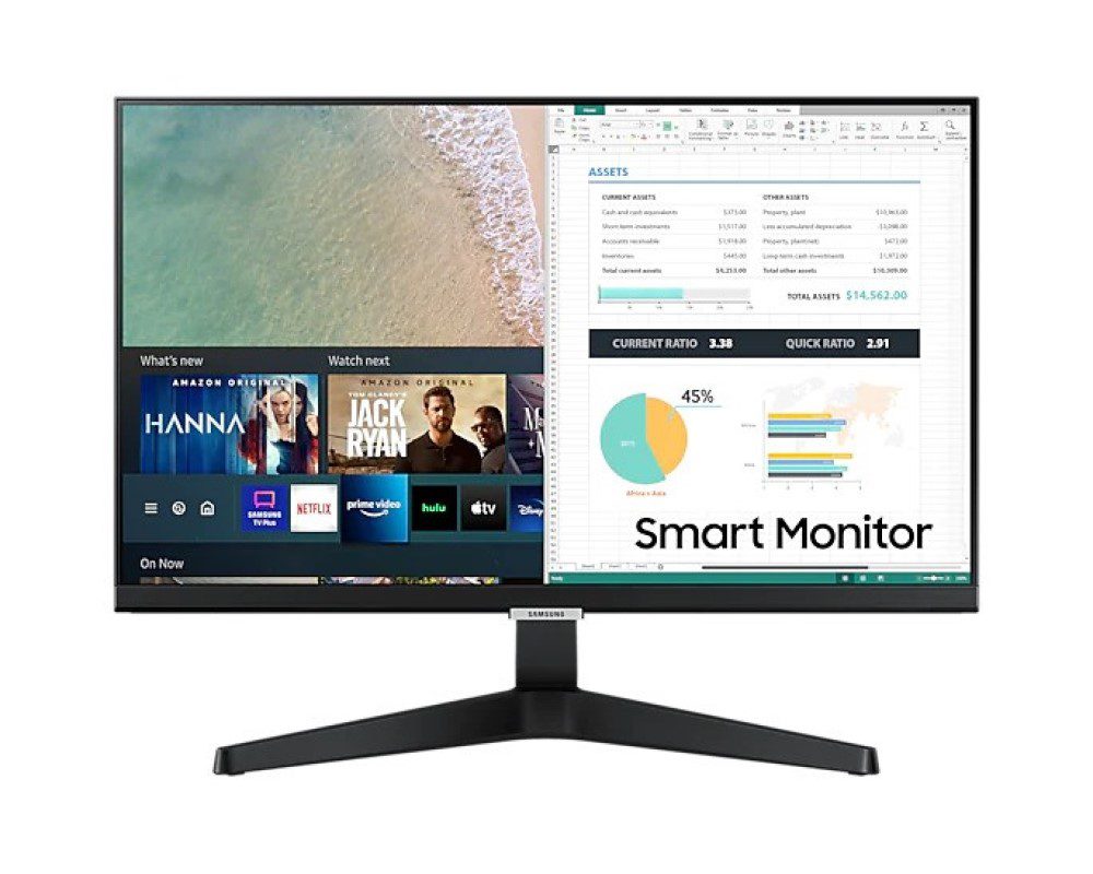 Samsung LS24AM506 24″ Smart Monitor With Smart TV Apps