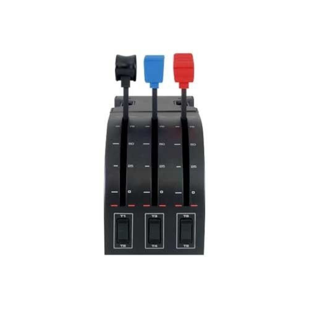 Logitech Flight Throttle Quadrant Professional Simulation Axis Levers ...