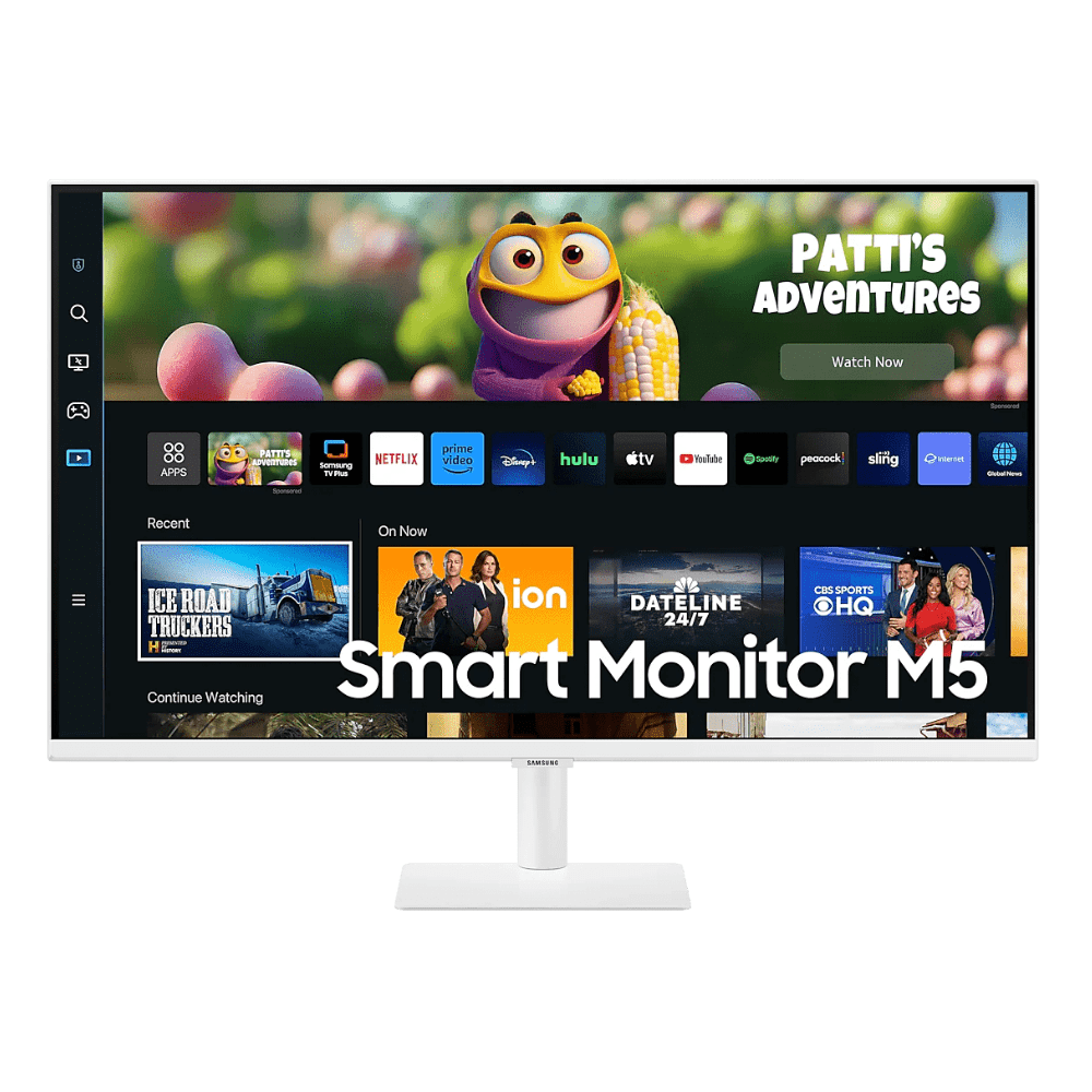 Samsung CM501 White Full HD Flat Monitor with Smart Tv Experience