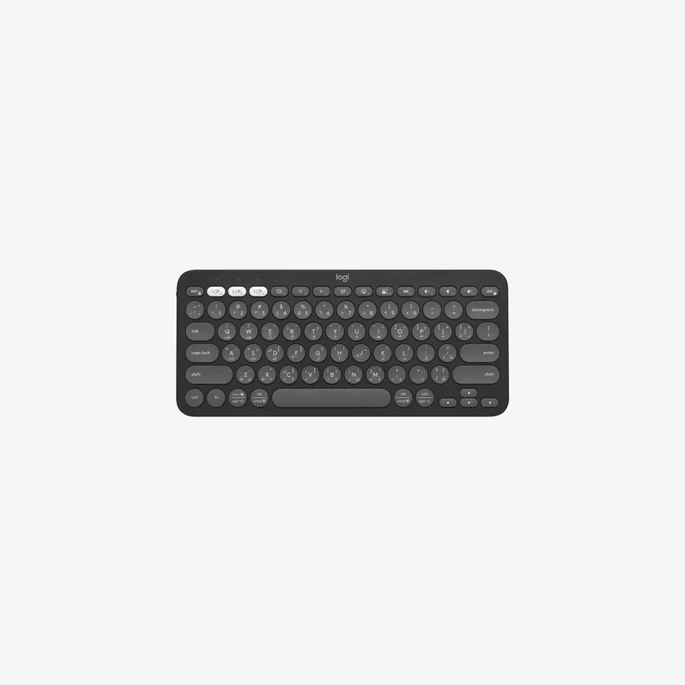 LOGITECH PEBBLE KEYS 2 K380S ARA GRAPHITE - 920-011867 - Newcomme