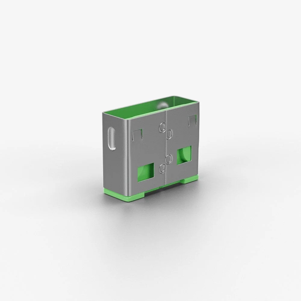 LINDY USB PORT BLOCKER PACK OF 10, GREEN - 40461 - Newcomme