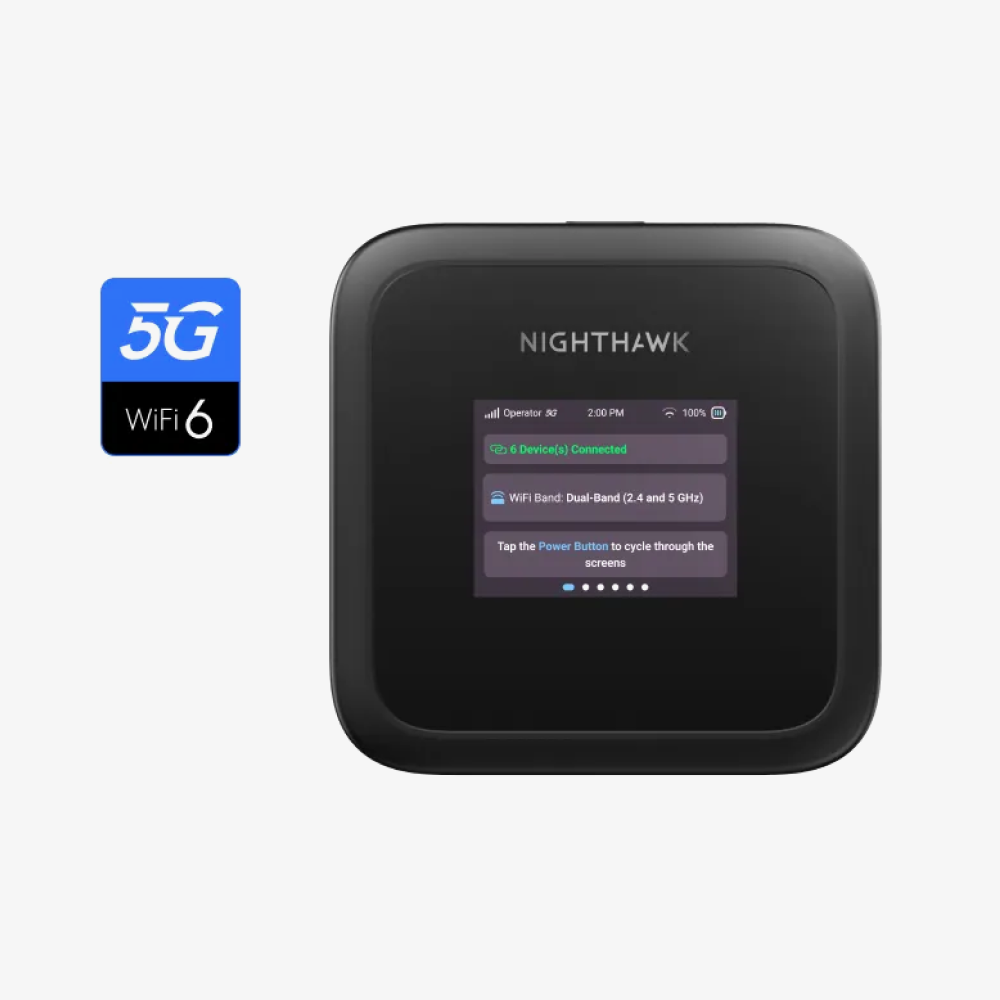 NIGHTHAWK M3, 5G ROUTER MOBILE HOTSPOT, UP TO 2.5 GBPS - MH3150-100EUS ...